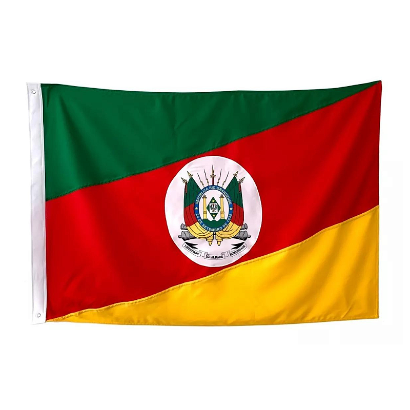 Bandeira Rio Grande Do Sul Oficial (1,12cmx1,6cm) - Sul Kotz Pilchas