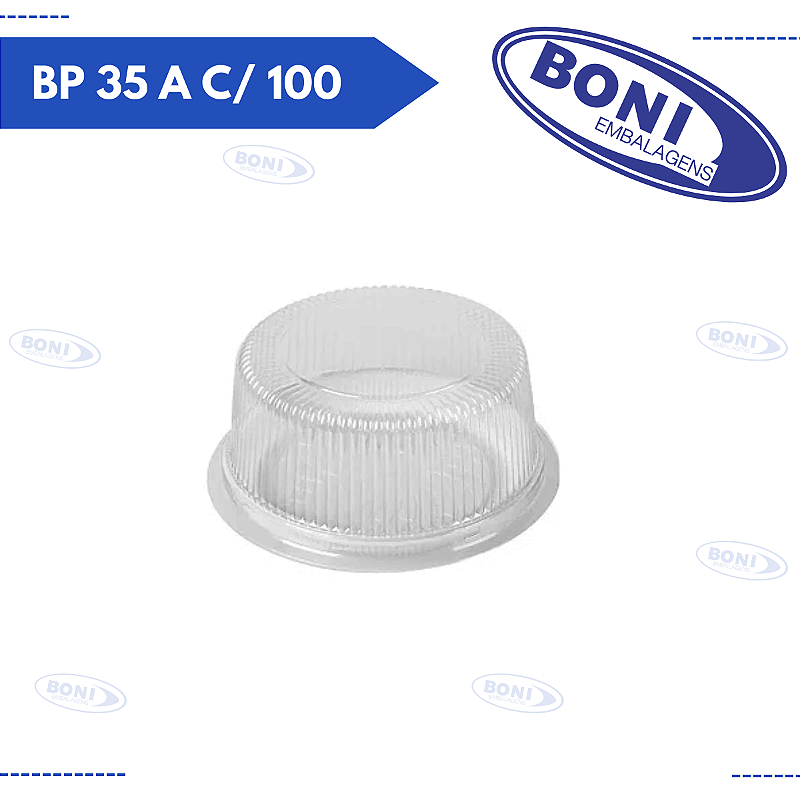 BANDEJA BIPACK BP 35 A C/ 100 - Boni Embalagens