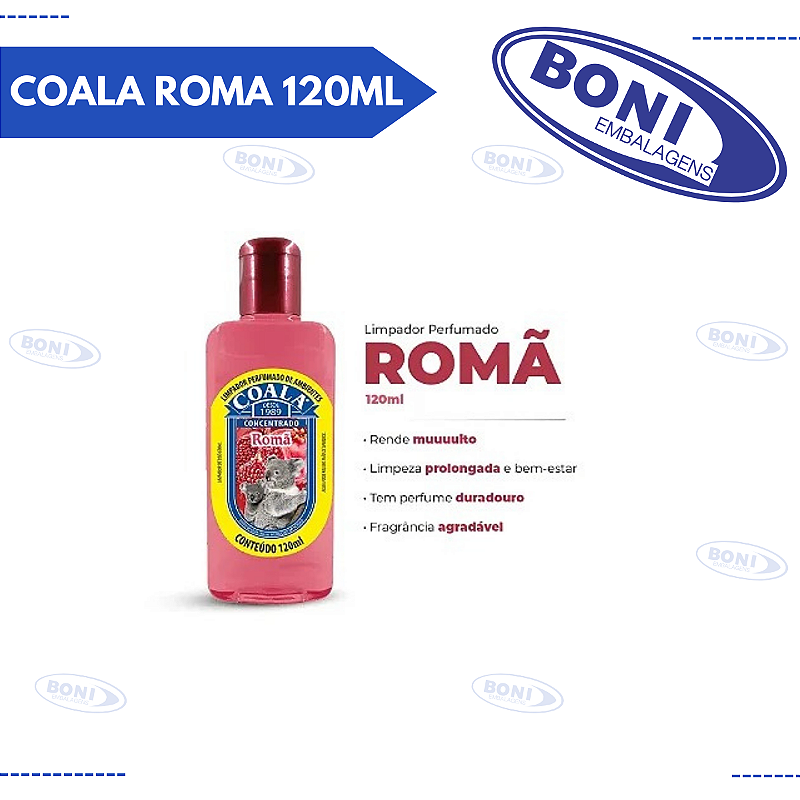 ESSÊNCIA COALA ROMA 120ML - Boni Embalagens