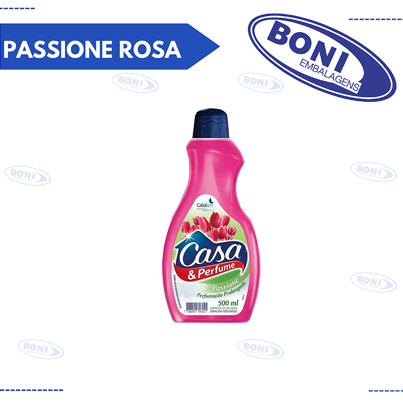 CASA PERFUME PASSIONE ROSA 1 LT - Boni Embalagens