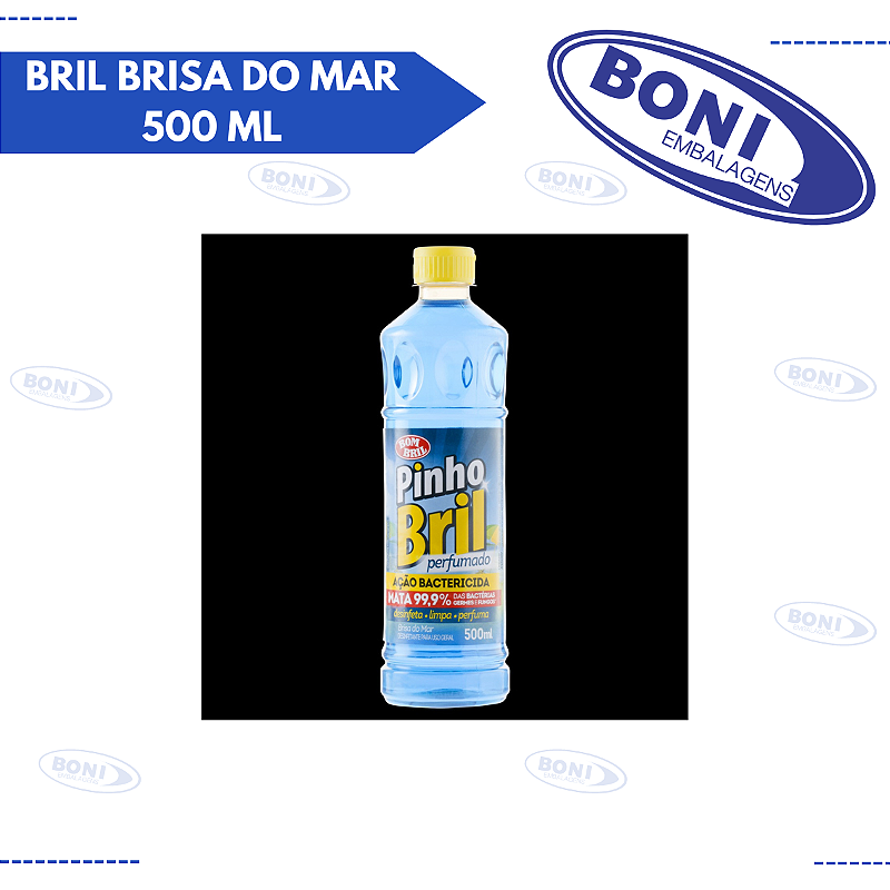 DESINFETANTE PINHO BRIL BRISA DO MAR 500 ML - Boni Embalagens