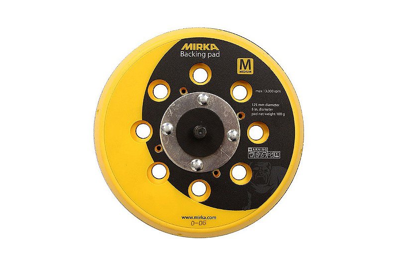SUPORTE (PRATO) LIXADEIRA ROS 550DB 5" / 125MM 28 FUROS - MEDIO ...