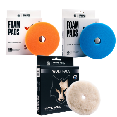 KIT 3 BOINAS WOLF PADS 5'' - Loja do Lavacar