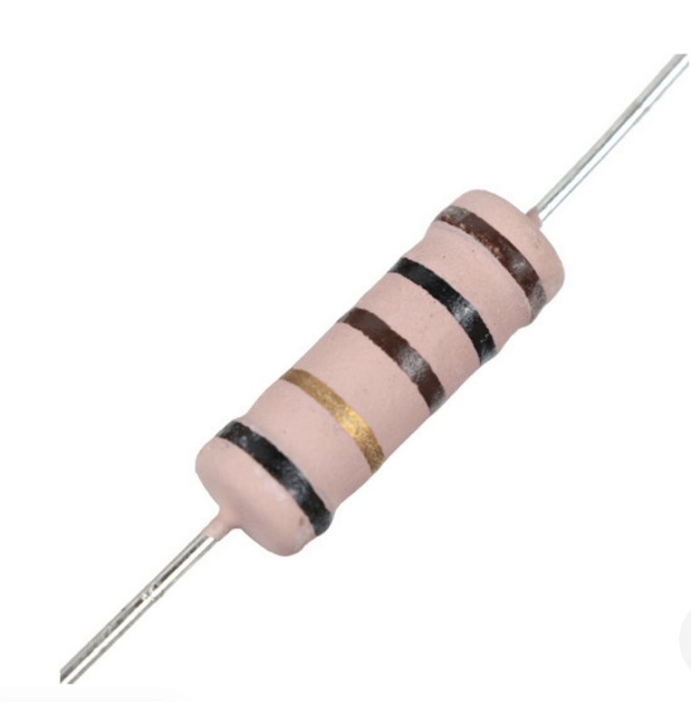 RESISTOR 0R68 FIO 5W 5% - B & V Componentes