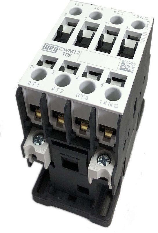 Contator 3p 12a 220v 1na Cwm12-10-30 V26 Weg - A Instaladora