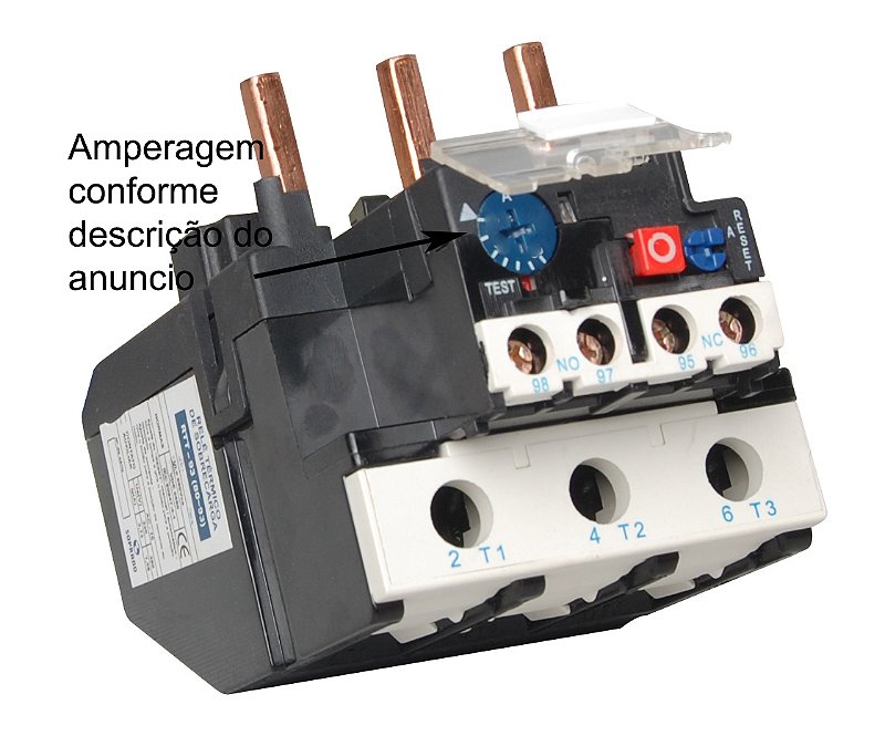 Rele Térmico Soprano Linha T Rtt-93 Amperagem Diversas - A Instaladora