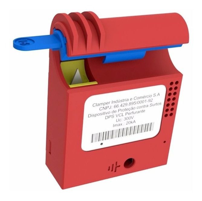 Protetor Surto Dps Clamper Anti Raio Perfurante 20ka C/3un - A Instaladora