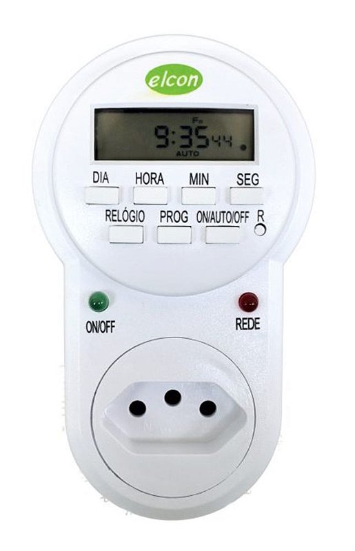 Timer digital Elcon TE-30 horas-minutos-segundos - A Instaladora