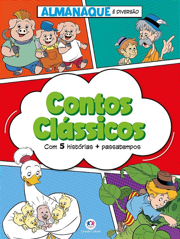 Almanaque é Diversão: Contos Clássicos 5 Histórias e Passatempos ...