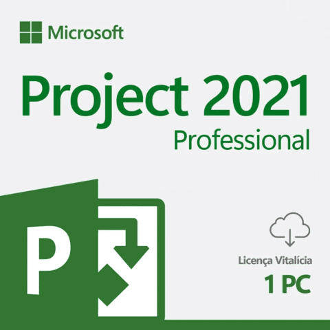 Licença Microsoft Project 2021 Pro - Licenças Originais Microsoft com ...