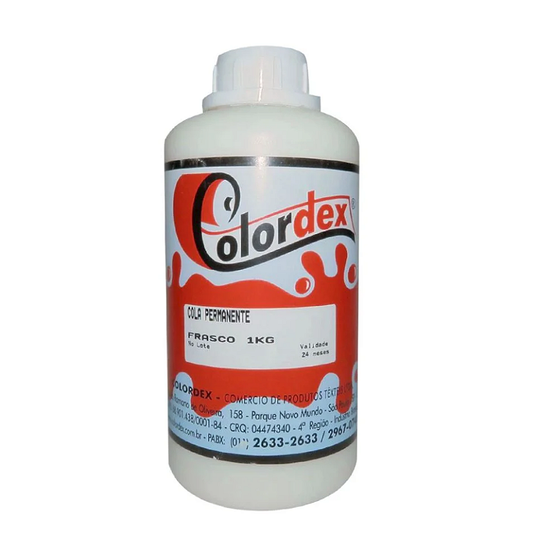 Cola Permanente 1kg Colordex - Pek Screen