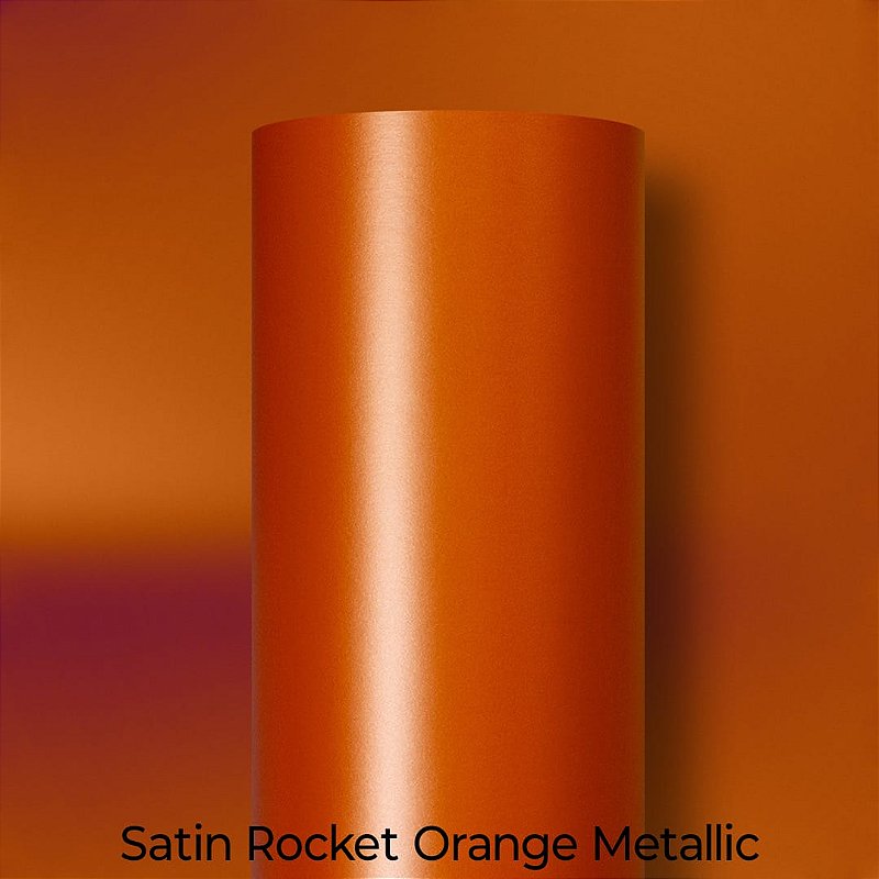 Satin Metallic Rocket Orange 1,38m Alltak (Metalico) - Pek Screen
