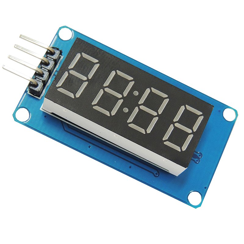 Módulo Display TM1637 4 Dígitos 7 Segmentos - BR ELETRÔNICA