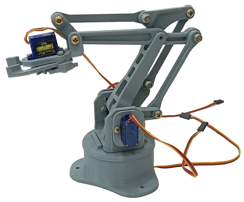 Braço Robótico 3D - BR ELETRÔNICA