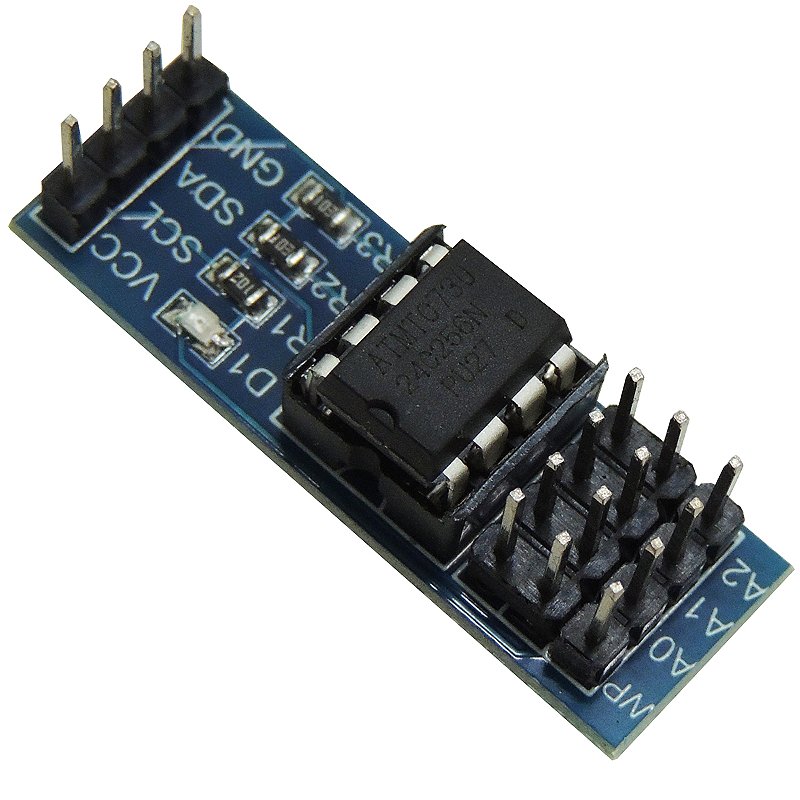 Módulo Memória EEPROM I2C AT24C256 - BR ELETRÔNICA