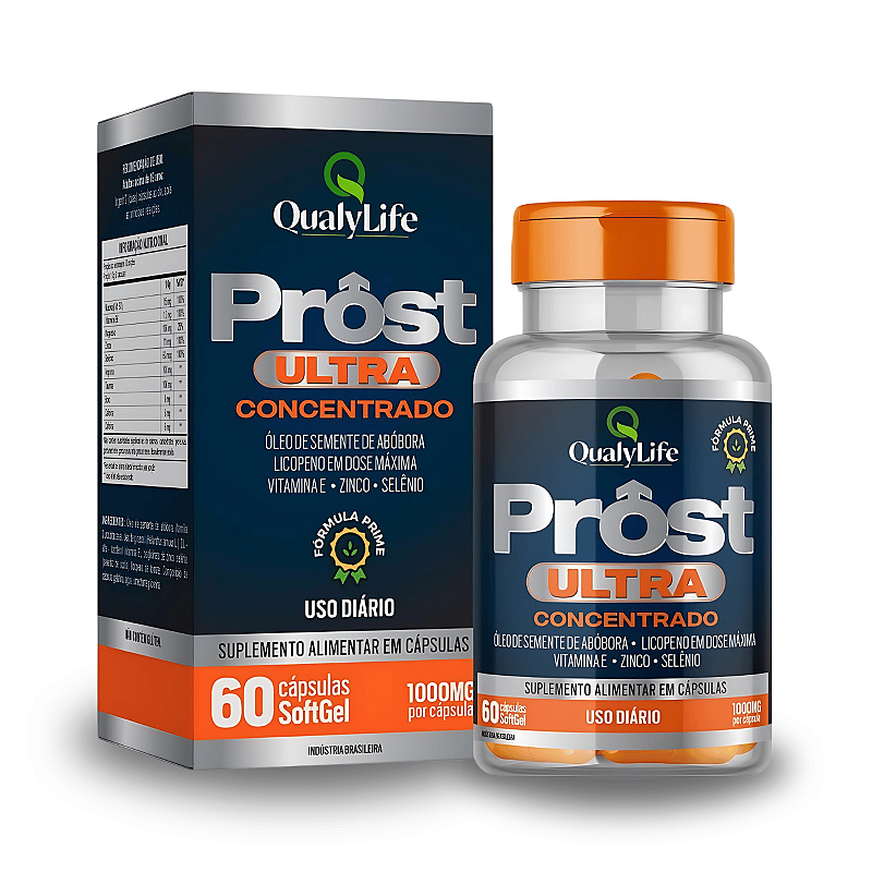 Prost Ultra Concentrado 1400mg 60 Cápsulas - QualyLife - QualyLife ...