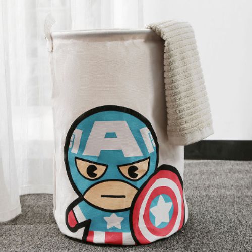 Cesto organizador dobrável. Marvel - Cap America - Miniso Shop