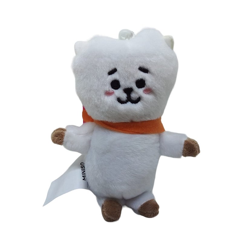 CHAVEIRO DE PELUCIA DA COLEÇÃO BT21 RJ TAMANHO 14 CM. - Miniso Shop
