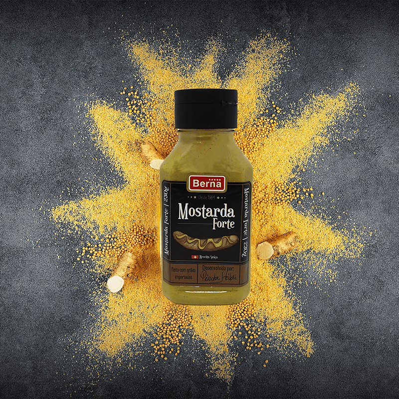 Mostarda Amarela, noz moscada e especiarias. - Berna Vila Leopoldina