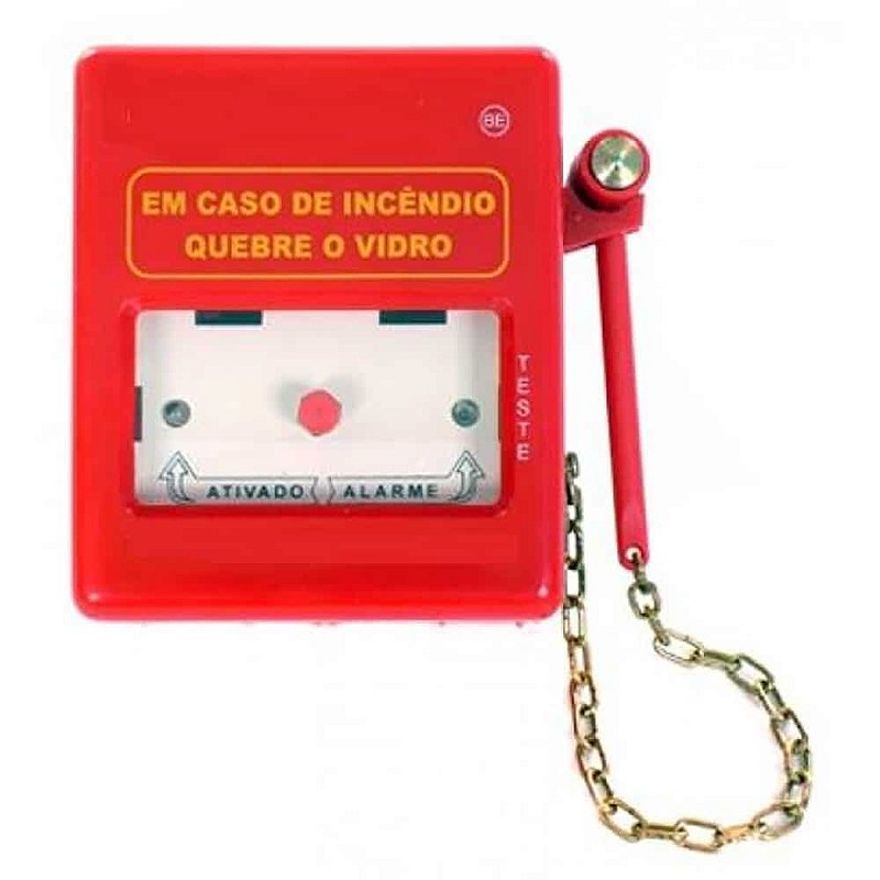 Botoeira Alarme De Incêndio - Conv Resinada Shf 0051t - Shopfire ...