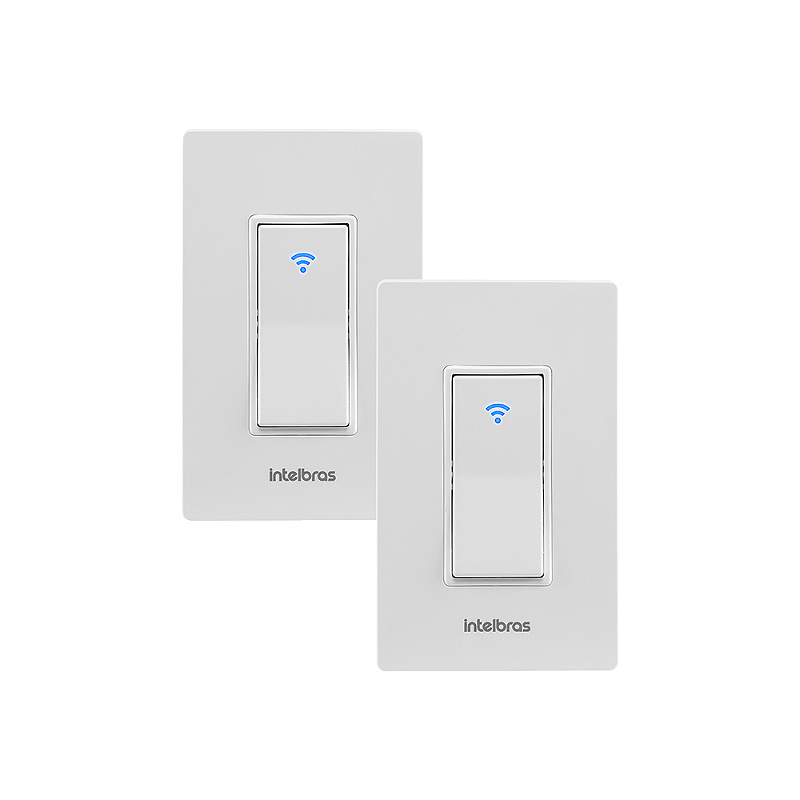 Kit Interruptor Smart Wi-fi para Iluminação EWS 101 I - 2 unidades ...