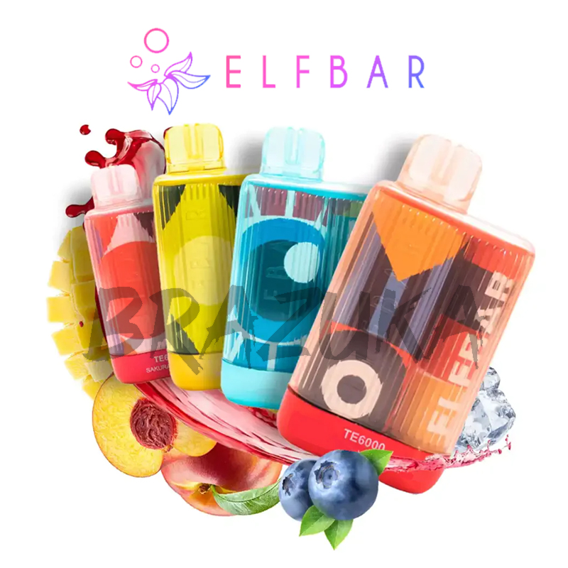 ELFBAR TE 6000 PUFF DESCARTÁVEL - Elitebraza.com