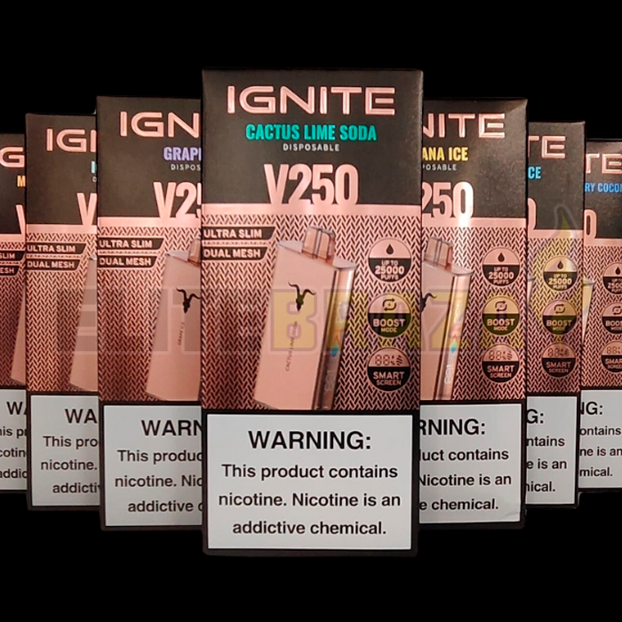 POD DESCARTÁVEL IGNITE V250 ROSE 25000 PUFF - und - Elitebraza.com