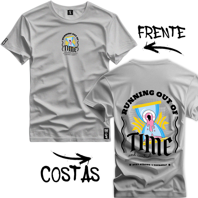 Camiseta Shap Life Running Out Of Time - 3427 - Shap Life é para todos ...