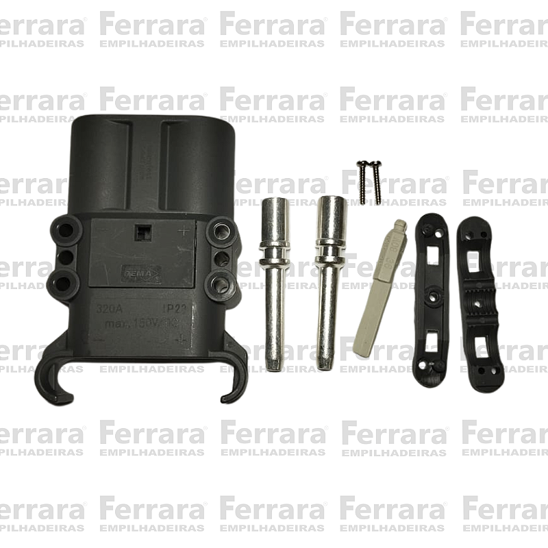 Conector de Bateria Rema 320AH Macho EBC320-150V - 95500-01 - Ferrara ...