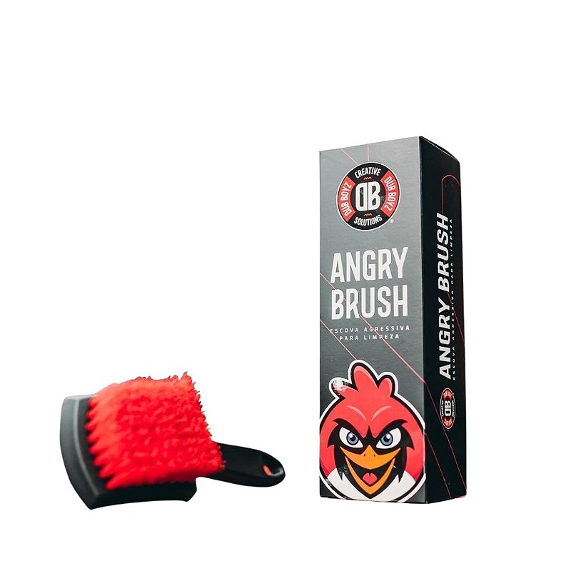 Angry Brush - Escova para limpeza de borrachas - MEGABOX CARCARE PRODUCTS