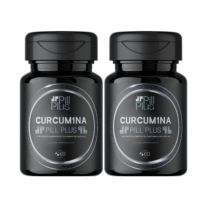 Curcumina 60 cápsulas | Pill Plus | Antioxidante e Anti-inflamatório ...