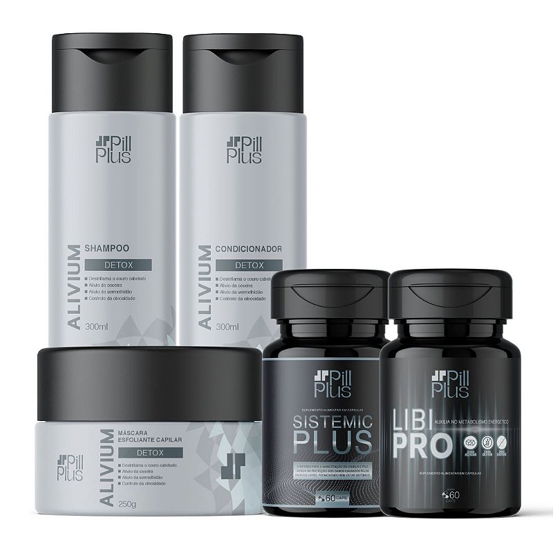 Kit Alivium + Libi Pro + Sitemic Plus - Pill Plus