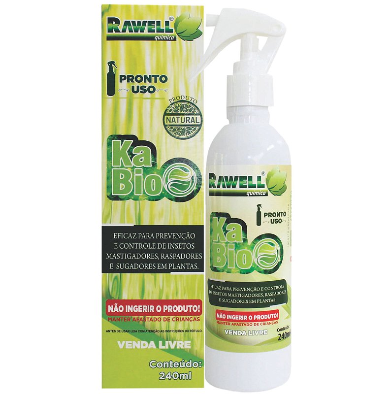 Ka-Bio 240ml Pronto Uso - Rawell Química - KAPINA.COM.BR