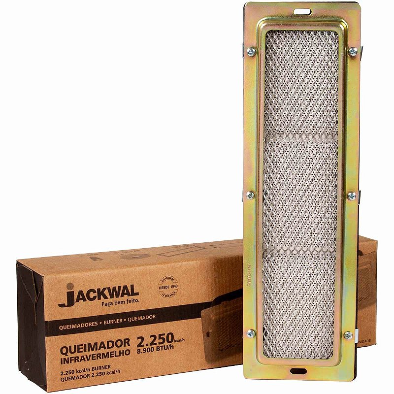 Queimador Infravermelho Jackwal 2250 kcal/h - Multicamadas - Tubos e ...