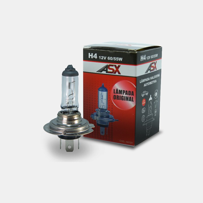 Lâmpada H4 Halógena 24V 70W - ASX - BF Truck Parts