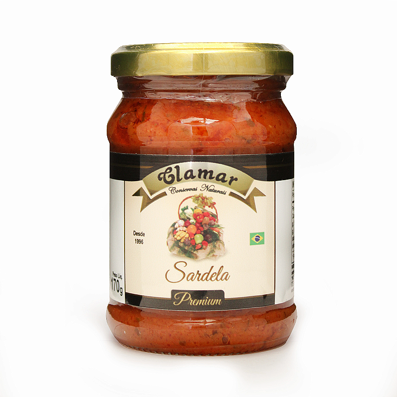 Sardela Clamar 170g – 100% Natural, Cremosa, Suave - Clamar Conservas ...