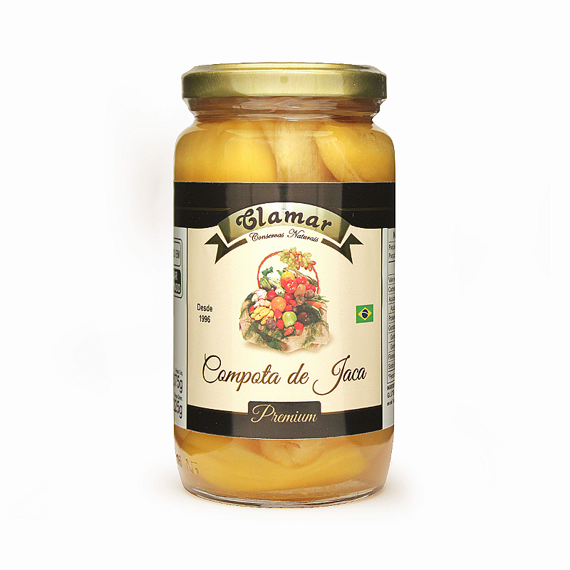 Compota de Jaca Clamar 375g - Clamar Conservas Naturais Premiun