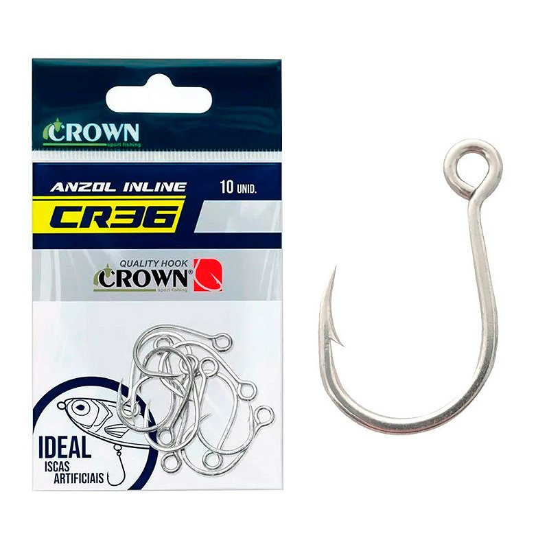 Anzol Inline CR36 TN - Crown - Dispropil: Tiro Esportivo, Pesca ...