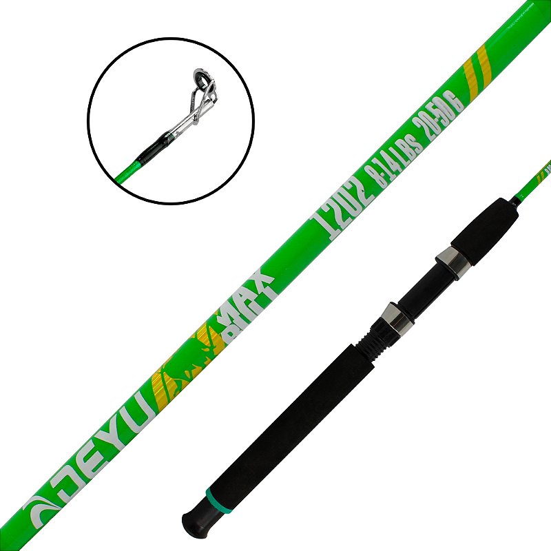 Vara Para Molinete Max Bull 1,20m 8-14Lbs 2 Partes - Deyu - Dispropil ...