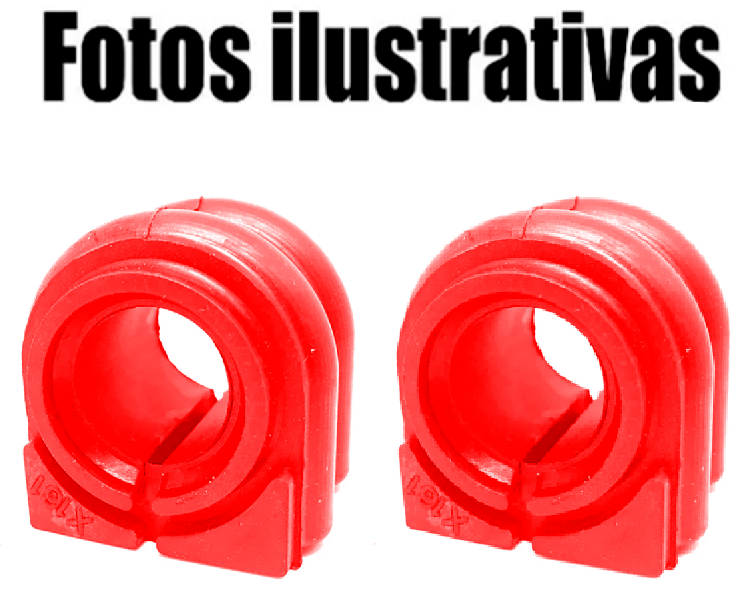 Par Bucha Barra Estabilizadora Dianteira Hyundai Santa Fé Vera Cruz Em ...