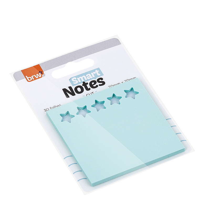 Bloco Adesivo Smart Notes 70x70mm Cut Star - BRW - Os melhores produtos ...