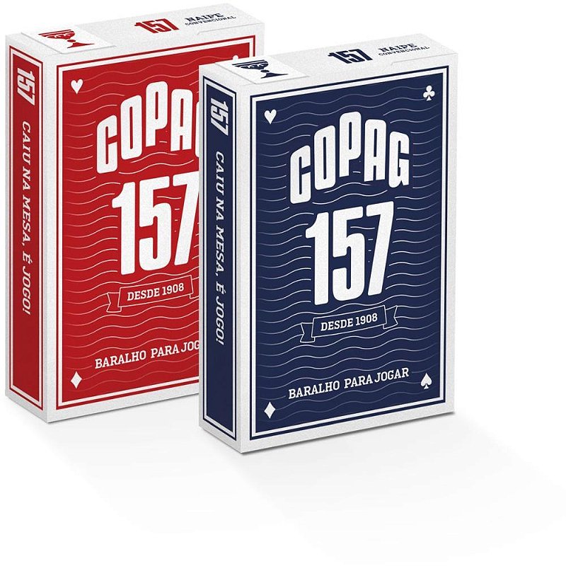 Baralho 157 couche 275g - copag (cx.c/12) - Papelaria Toledo