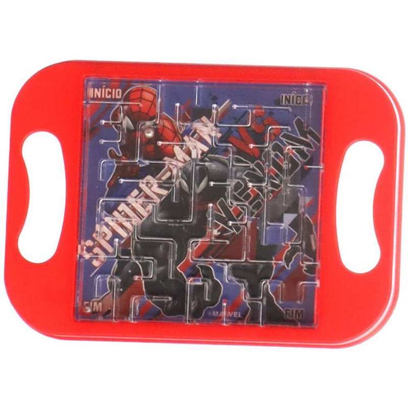 Brinquedo diverso labirinto spider-man - etitoys (dp.c/24) - Papelaria ...