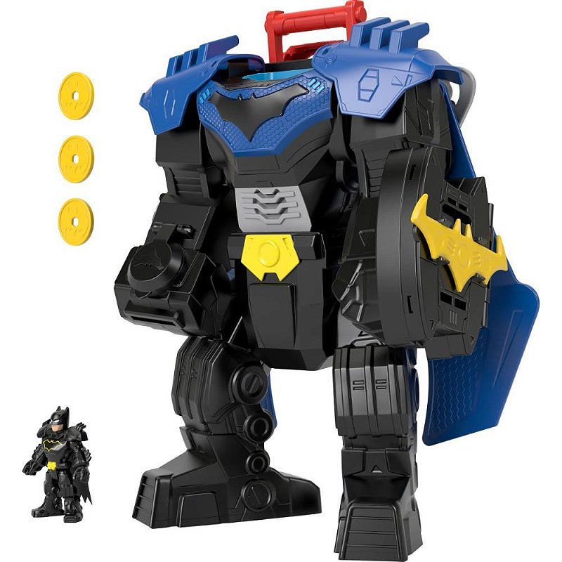 Imaginext dcsf batman mech som/luz 36,8c - mattel (unidade) - Papelaria ...