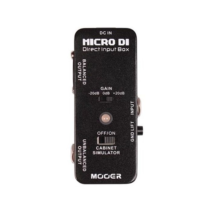 Pedal Mooer Micro Di Direct Box Com Simulador Gabinete Mdi1 - BHGuitar ...