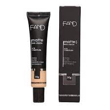 Fand Base Liquida Matte Fand - Alta Cobertura - Make Importada