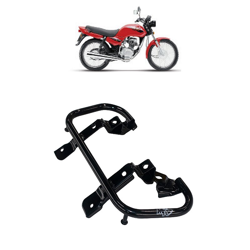 Alça original para Titan 125 (93/99) Preto - Global Web Motors