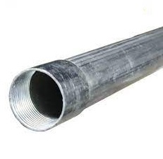 Eletroduto Galvanizado 4" x3Mts Semi-Pesado - Wamluz - Materiais Elétricos