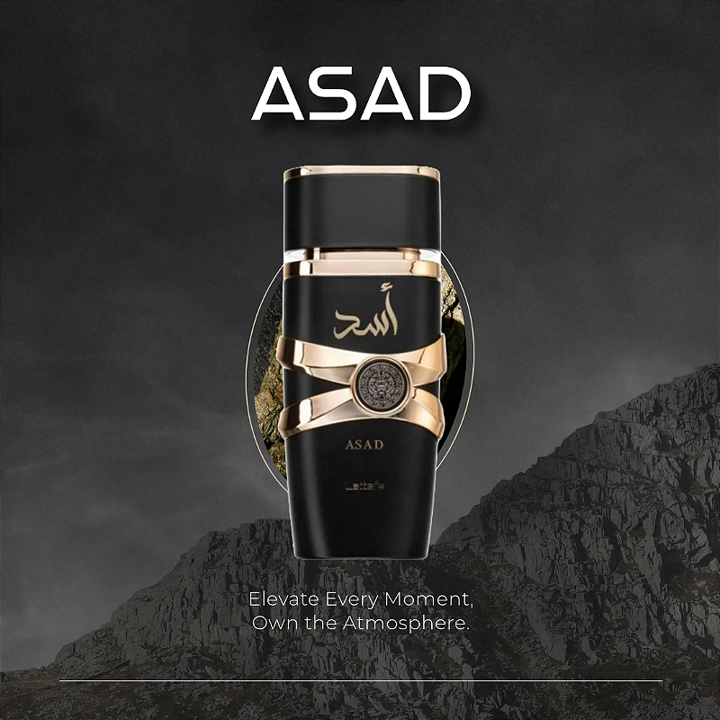 Perfume ASAD Lattafa 100ml - Legend Parfum - Loja online de perfumes ...