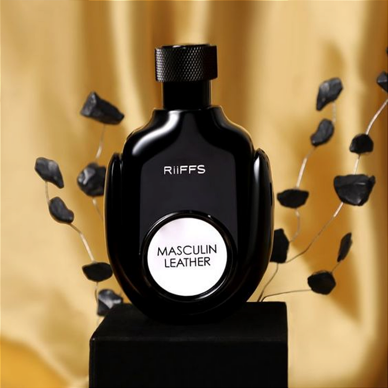 Perfume Arabe Masculin Leather RIFFS Eau de parfum masculino - 100ml ...